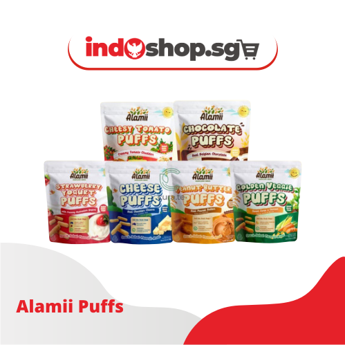 [Healthy Snacks for kids] Alami Puffs 30gr | No MSG | No Colouring | N ...