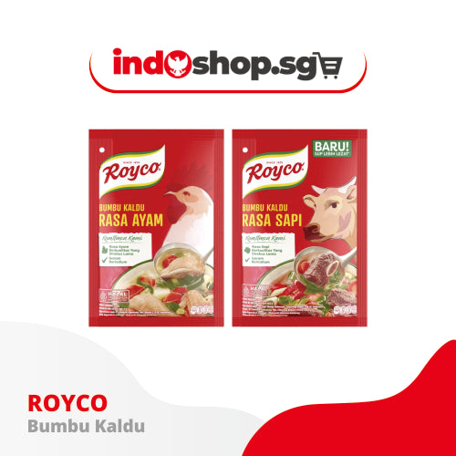 Royco Chicken Beef Seasoning Bumbu Kaldu Ayam 220 gr / Sapi 220 gr ...