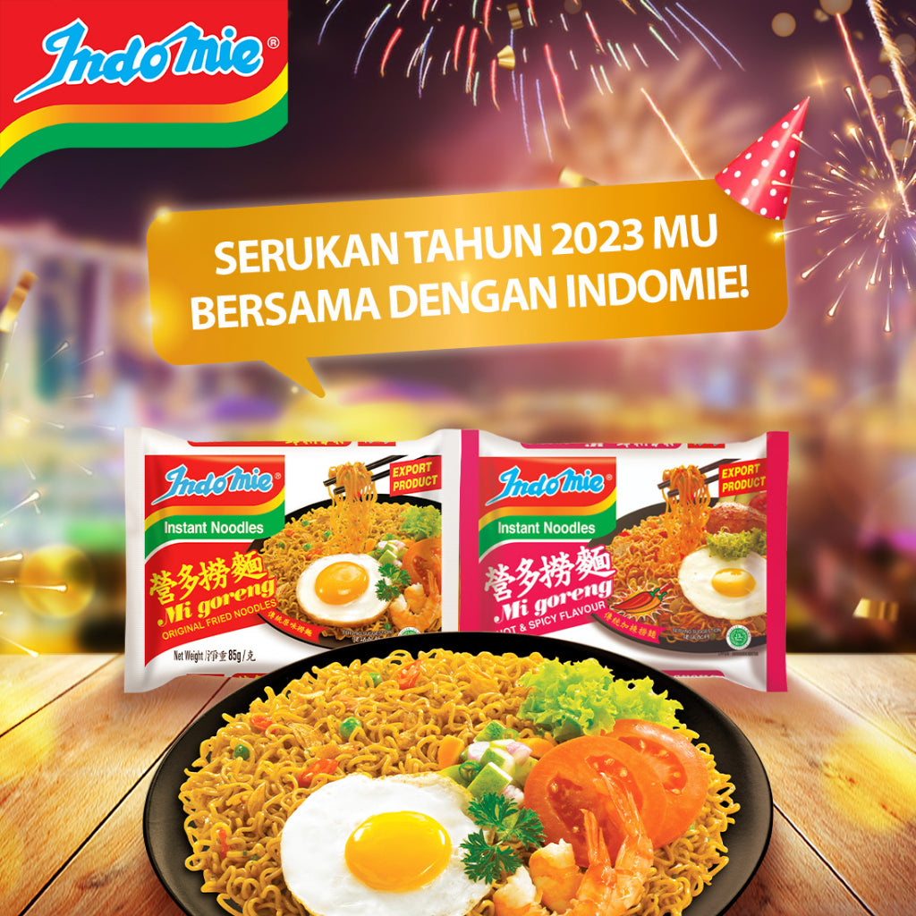 Indomie Instant Noodle 1 Carton 40 pcs | Mie Goreng | Ayam Bawang | Ay ...